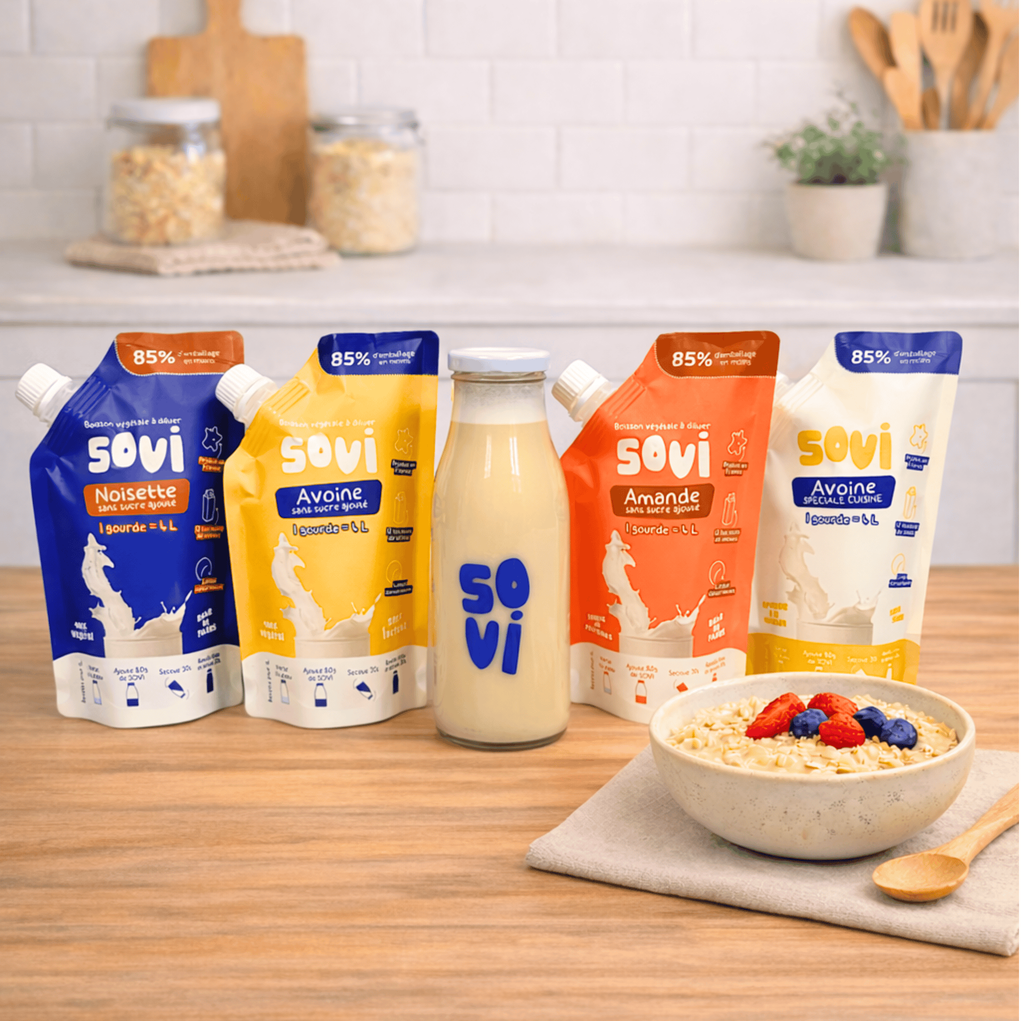 Pack Découverte SOVI – 16L Boissons Végétales Bio (-10%) – SOVI boisson ...